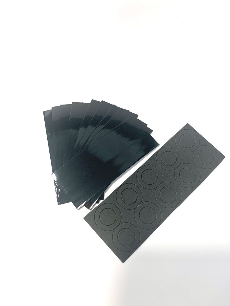 Plain black 18650 Battery Wrap & Insulator Kit - Hellfire Eliquid | Evape